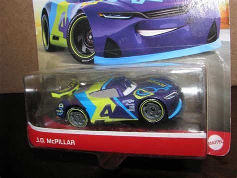 Disney Pixar Cars Metal Series J D Mcpillar 4 Toecap 2020 New 4636355782