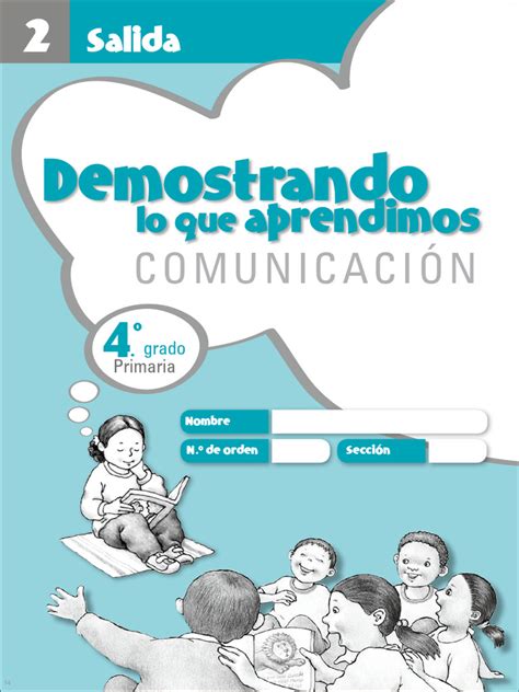 Cuadernillo Salida2 Comunicacion 4to Grado Pdf