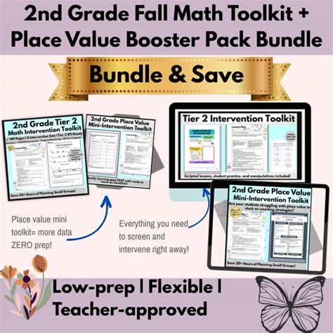 2nd Grade Fall Math Screener And Intervention Toolkit Lessons Place