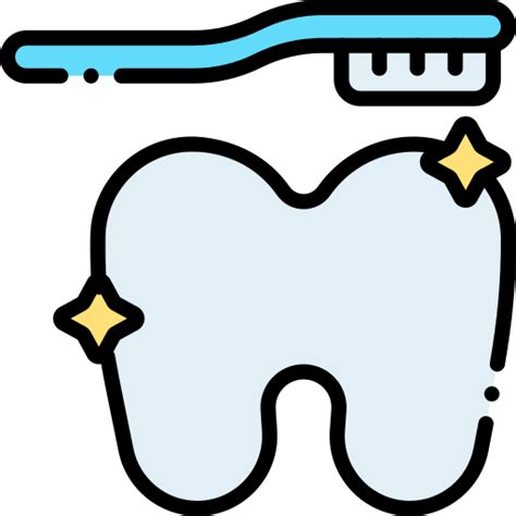 Teeth Brush Generic Color Lineal Color Icon