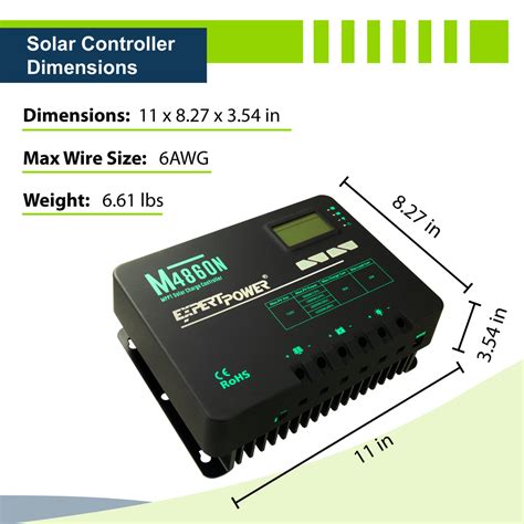 60a Mppt Solar Charge Controller With Bluetooth Function Expertpower Direct