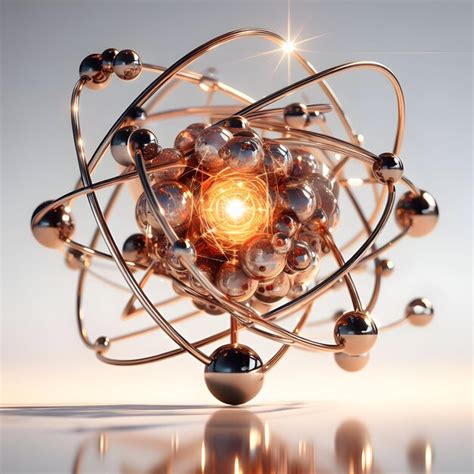 Premium Ai Image Illustration Of A Negative Ion Or Atom