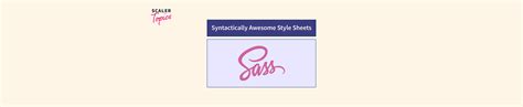 SASS Scaler Topics