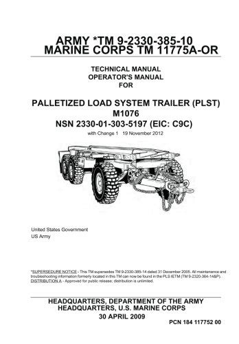 Army Tm 9 2330 385 10 Marine Corps Tm 11775a Or Technical Manual