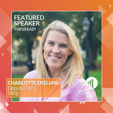 Charlotte Ekelund On Linkedin 🌟 Thrilled To Be Speaking At The Top 20 Event In Stockholm On