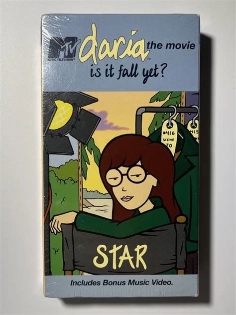 Daria The Movie Is It Fall Yet Vhs £5613 Picclick Uk