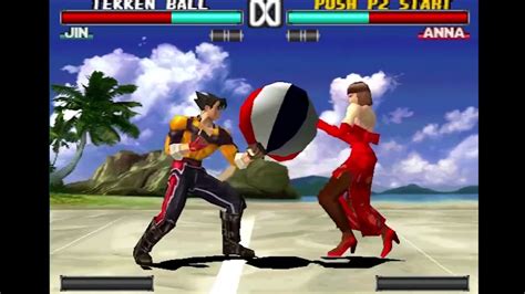 Jin Kazama Vs Anna Williams Tekken Ball Youtube
