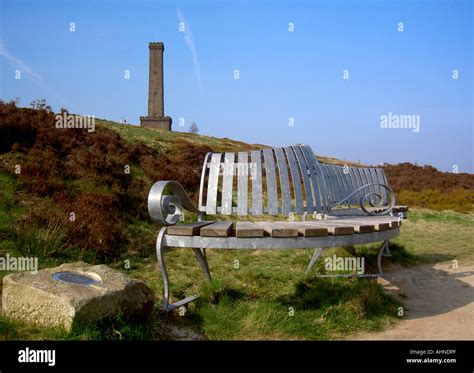 Peel Monument Holcombe Hill Near Ramsbottom Bury Lancashire Greater