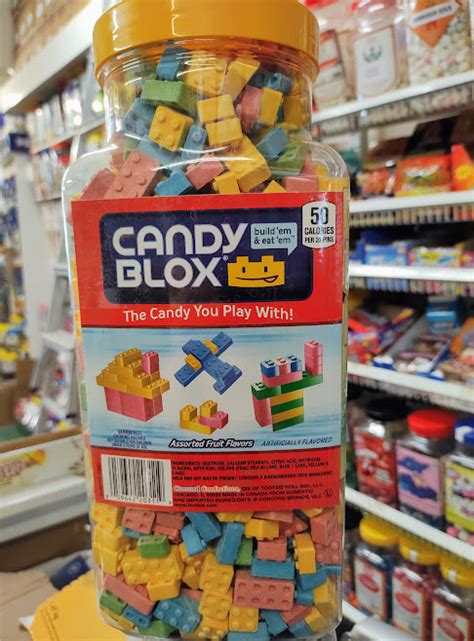 Tootsie Candy Blox Edible Candy Bricks Building Blocks