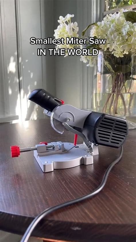 The Smallest Miter Saw In The World Artofit