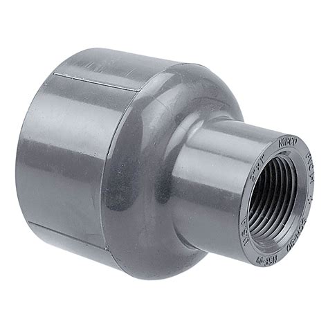 Cpvc Schedule 80 Reducing Coupling Threaded 1 2 In To 2 1 2 In Si
