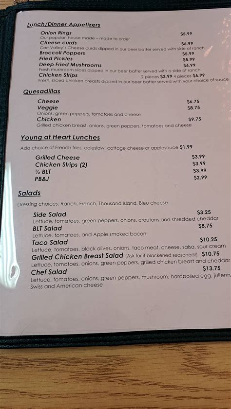 Menu At Elroy Eatery Restaurant Elroy