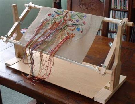 51 Best Needlework Frames Stands And Diy Ideas Images On Pinterest Diy Appliques And Chairs