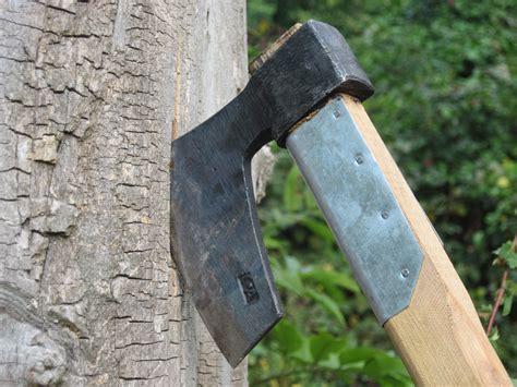 Free Photo Axe On A Tree Axe Camping Forest Free Download Jooinn