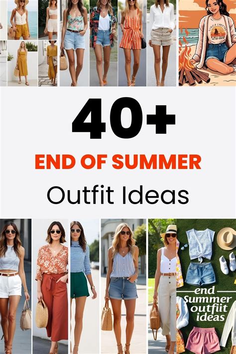 40 End Of Summer Outfit Ideas To Transition Into Fall In Style