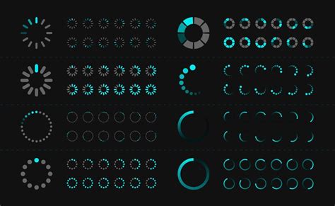 Premium Vector Loading Icon Set Buffer Loader Or Preloader Download