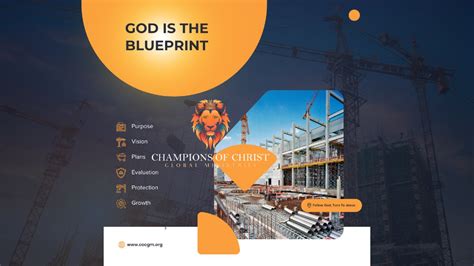 God Is The Blueprint Pt 2 Champions Of Christ Global Ministries
