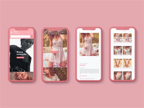 Ux Ui E Commerce Lasso Lingerie On Behance