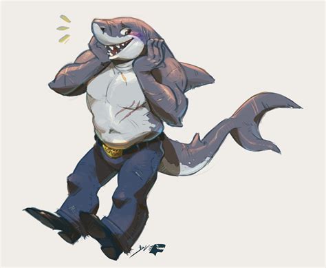 Anthro Shark Guy Shark By As40728 Fur Affinity [dot] Net