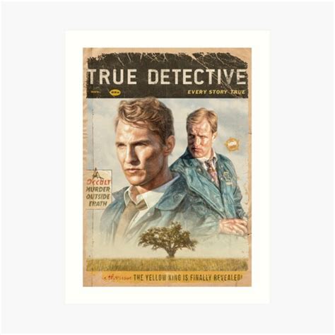 True Detective Season 1 Art Print For Sale By Theusher Redbubble