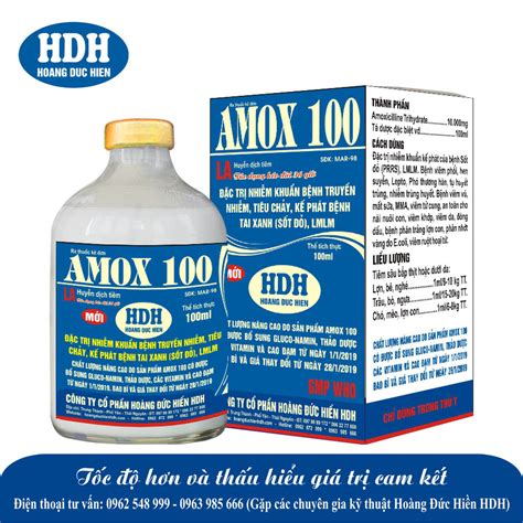 Amox 100 Công Ty Cổ Phần Hdh