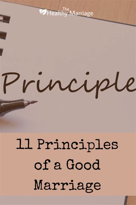 11 Principles Of A Good Marriage Every Couple Should Cultivate The