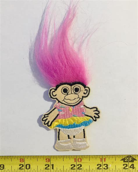 Troll Doll Vintage Patch The Vintagepatch