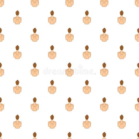 Back Massage Pattern Cartoon Style Stock Vector Illustration Of Design Decoration 83110465