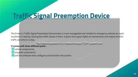 Ppt Transit Priority Signal System Implementation Emtrac System