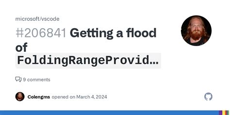 Getting A Flood Of `foldingrangeprovider` Requests For The Same File