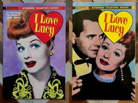 I Love Lucy 1 2 Fnvf Eternity 1990 Rarehtf Classic Comic Strip