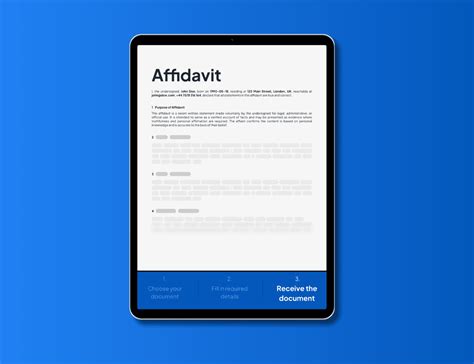 Affidavit Form Notarypublic24