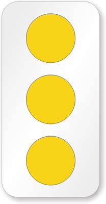 Object Marker Type 2 Warning Signs Om2 1v Sku X Om2 1v
