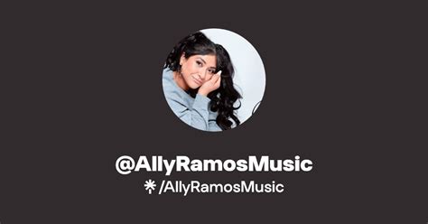 Allyramosmusic Instagram Facebook Tiktok Linktree