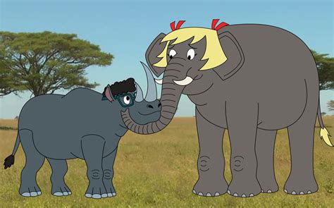 Lotta X Gerald Pachyderm Love By Linkueiwolf57 On Deviantart