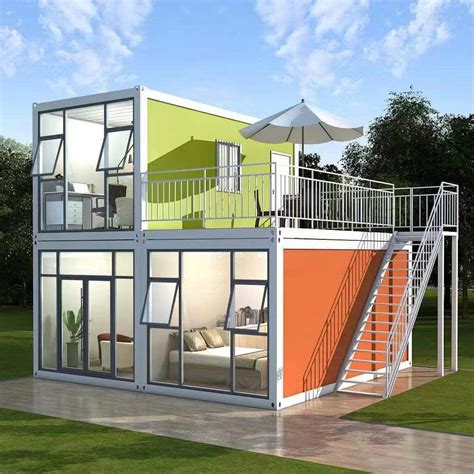 Portable Efficient Prefab Dwelling Unit Detachable Living Unit Design