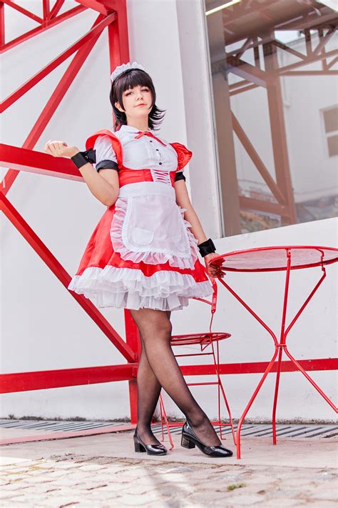 Makoto Nijima Persona 5 Maid By Julisscarlet On Deviantart