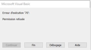 Excel Execution Error Permision Denied When I Run A Python Script Using Vba Stack