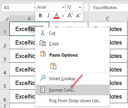 How To Superscript Contents In A Cell ExcelNotes