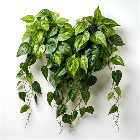 Premium Ai Image Isolated Of Pothos A Popular Trailing Plant With