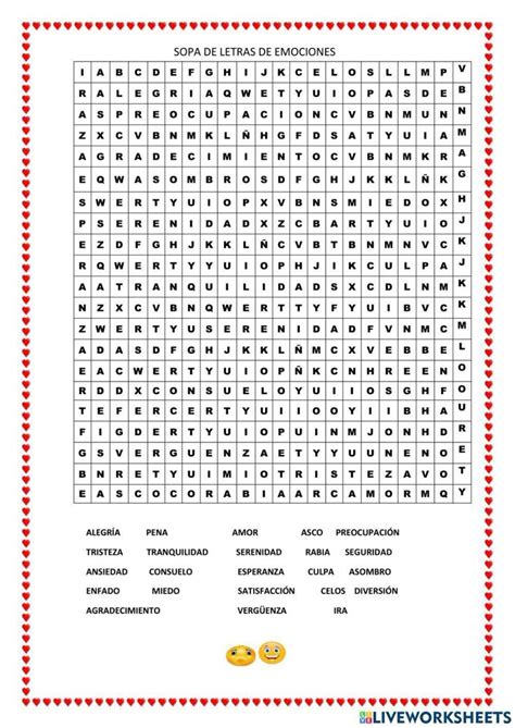 Sopa De Emociones Sopa De Letras My Xxx Hot Girl