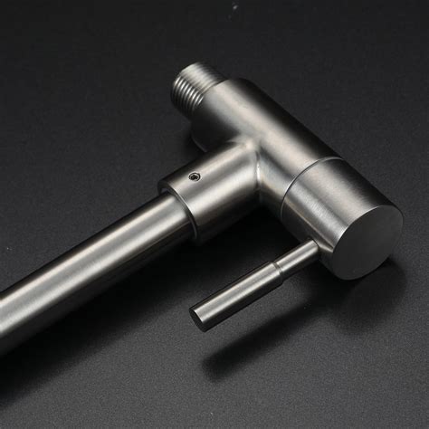 Grifo De Baño De Acero Inoxidable Cepillado único Grandado