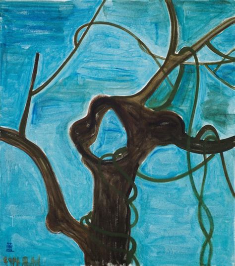 Zhang Enli Blue 2014