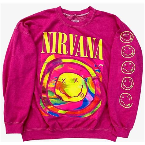 Urban Outfitters Tops Urban Outfitters Womens X Nirvana Smile