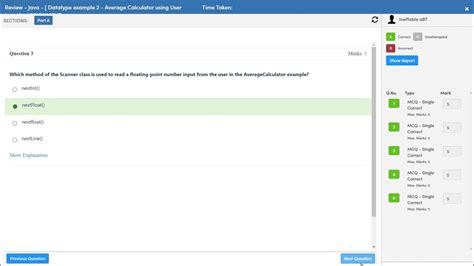 Section 1 Assignment 13 Datatype Example 2 Average Calculator Using