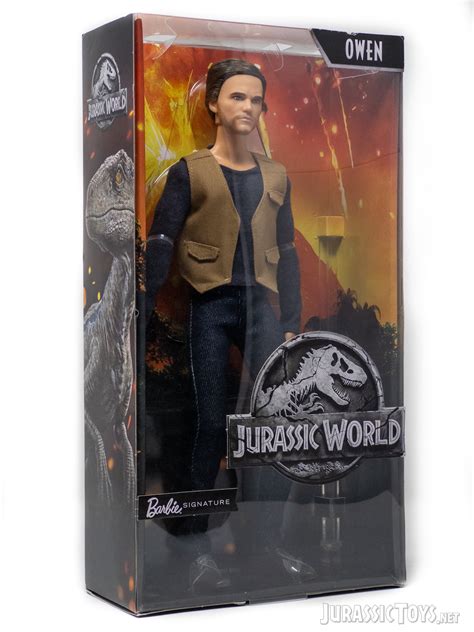 Barbie Signature Owen Jurassic Toys The Museum