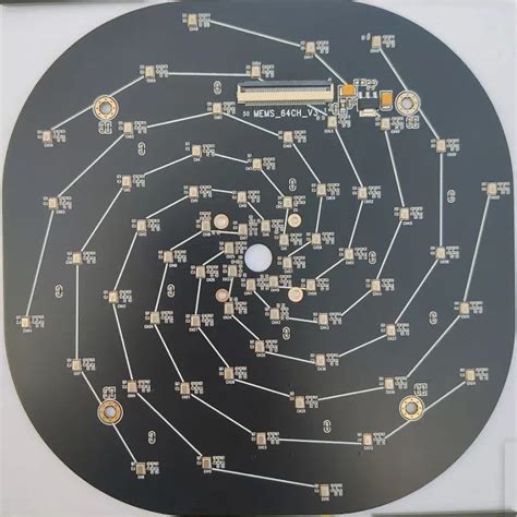 Matriz De Micr Fono En Espiral Multibrazo Adquisici N De Mems De 64