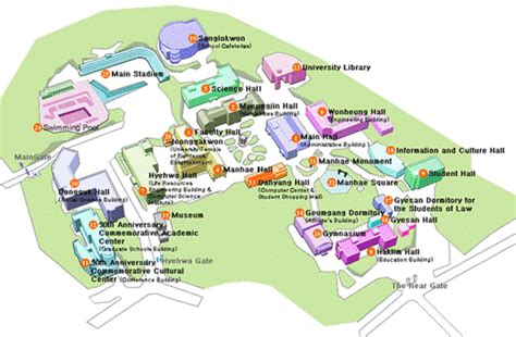 Dongguk Campus Map My School Abroad