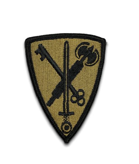 42nd Military Police Ocp Patch W Hook Fastener Each Insignia Depot