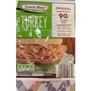 Lunch Mate Turkey Smoked Chopped Pressed Calories Nutrition Analysis
